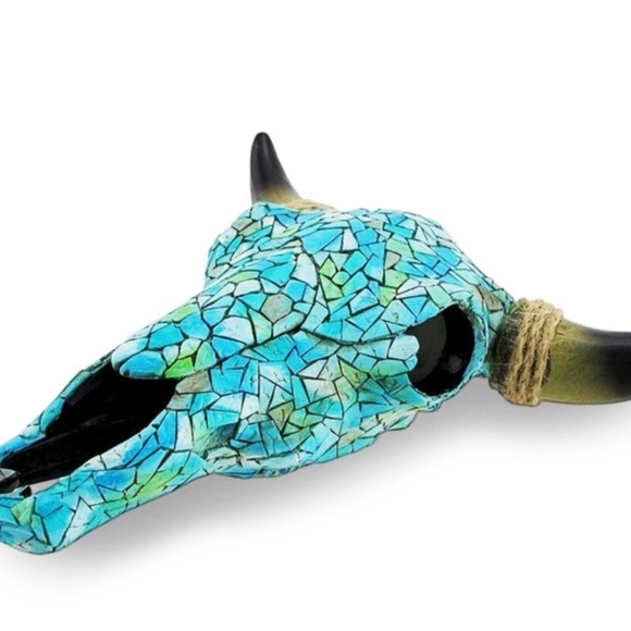 arcountrystore.com | Wall Decor | Mosaic Steer Cow Skull Polyresin ...